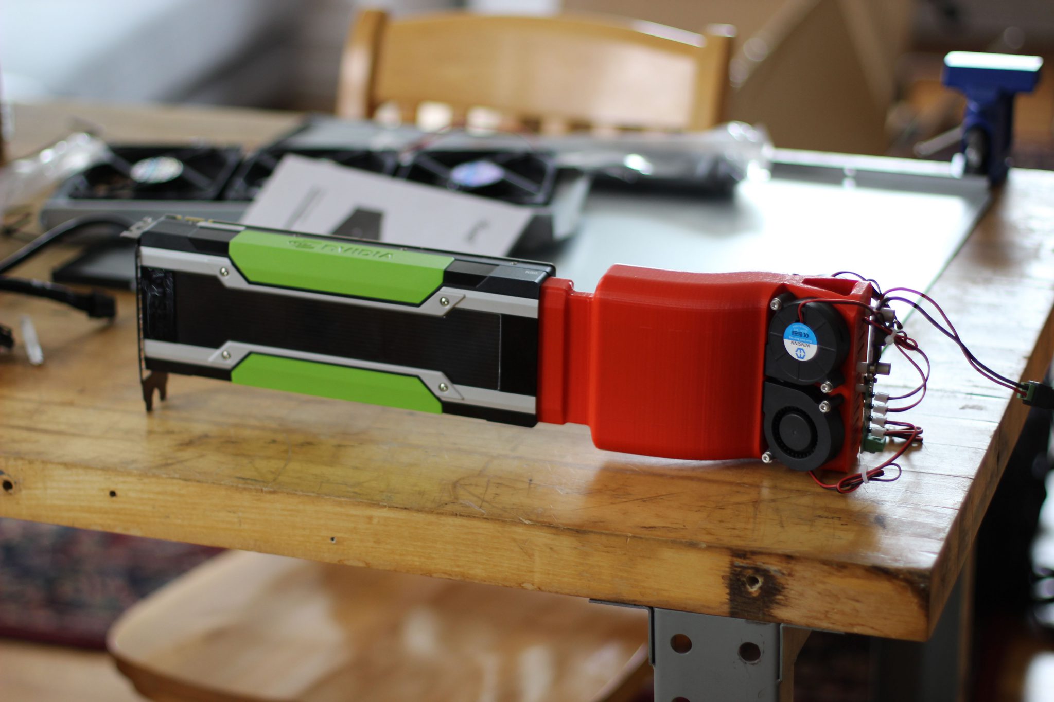 High performance GPU cooler for the NVIDIA Tesla K80 - esologic