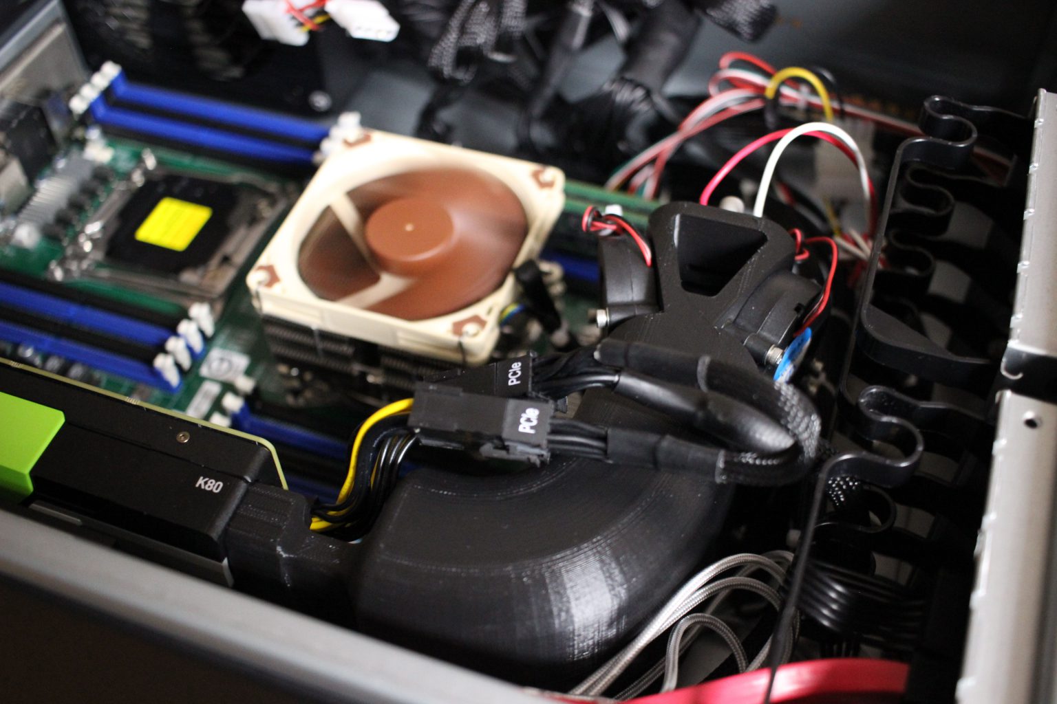 High performance GPU cooler for the NVIDIA Tesla K80 - esologic