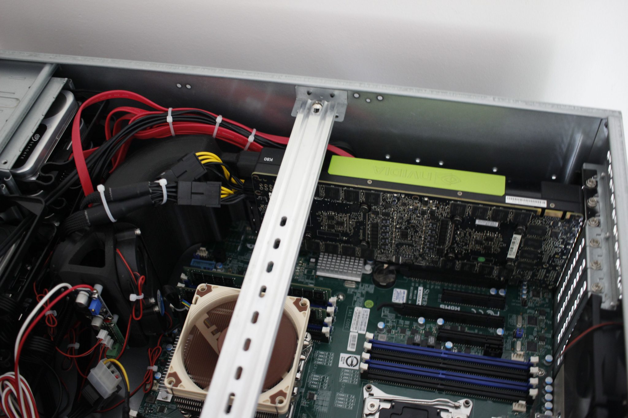 High performance GPU cooler for the NVIDIA Tesla K80 - esologic